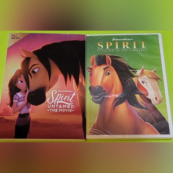 Media | Spirit Dvd Full Set Stallion Of The Cimarron 202 Spirit Untamed ...